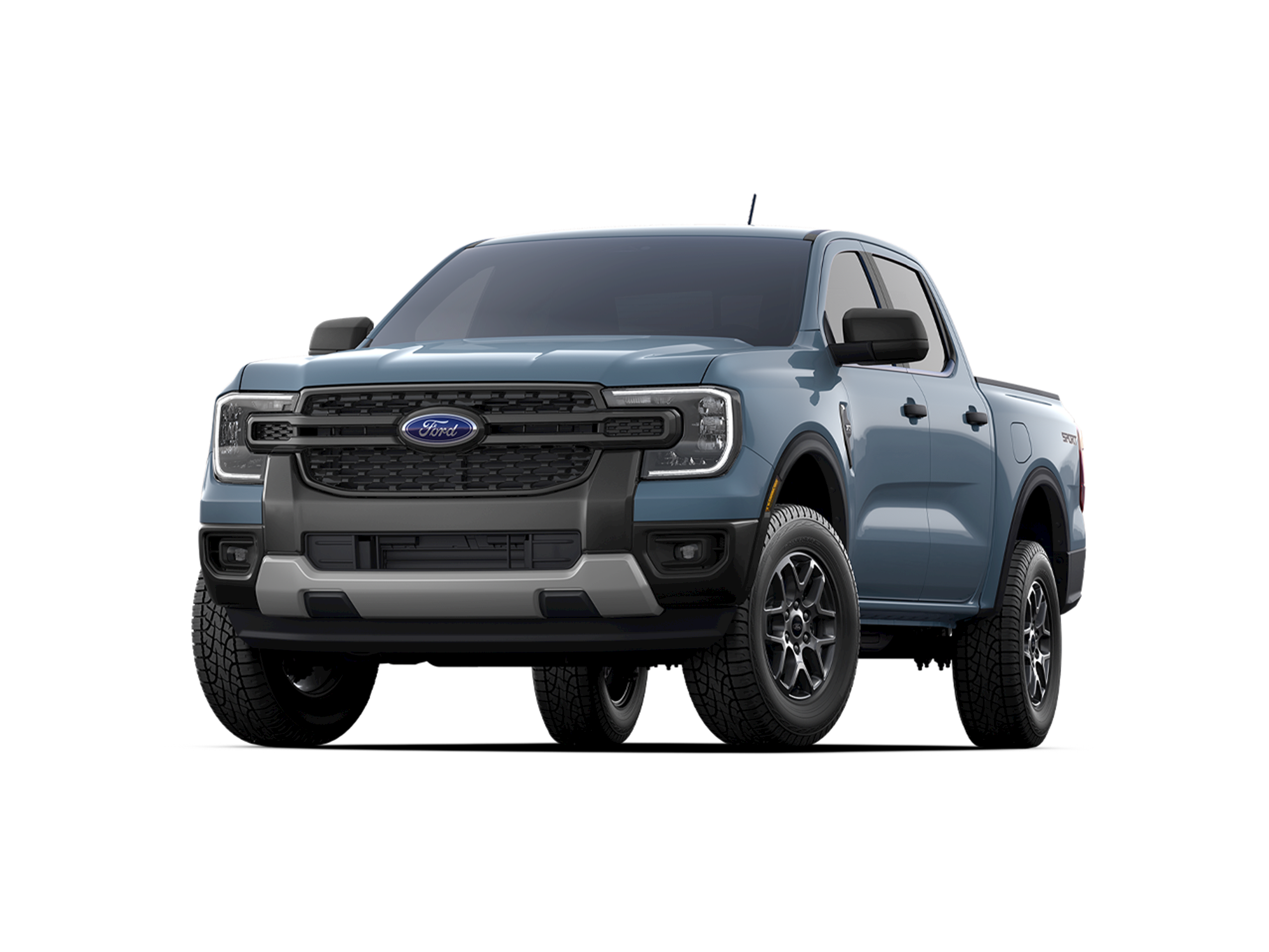 New Azure Gray Metallic Tri-Coat 2025 Ford Ranger XLT for Sale in Las ...