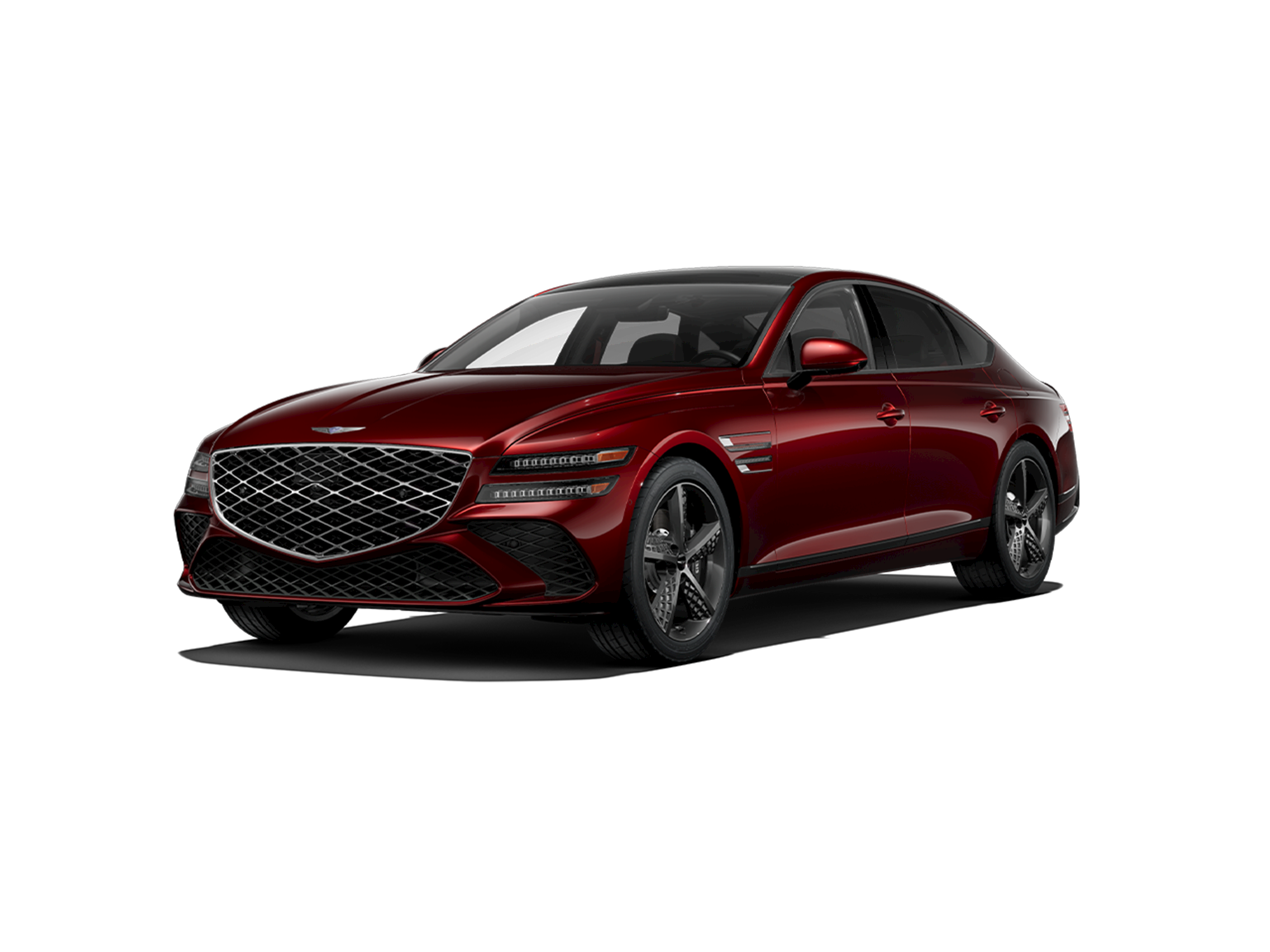 New Cavendish Red 2025 Genesis G80 3.5T Sport Prestige AWD for Sale in ...