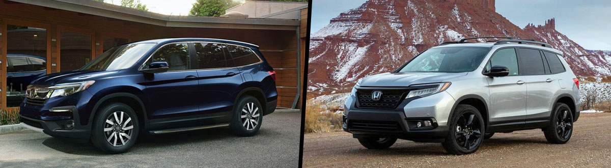 Honda Passport vs Honda Pilot